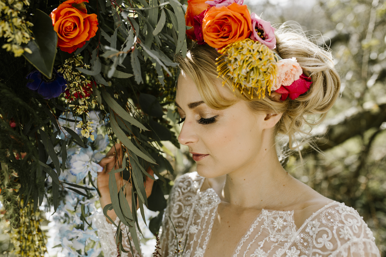 A Woodland Boho Styled Shoot | Sapphire Styling | Make Me Bridal